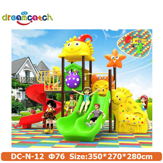 China best outdoor wooden playground equipment tube slide manufacturers ...