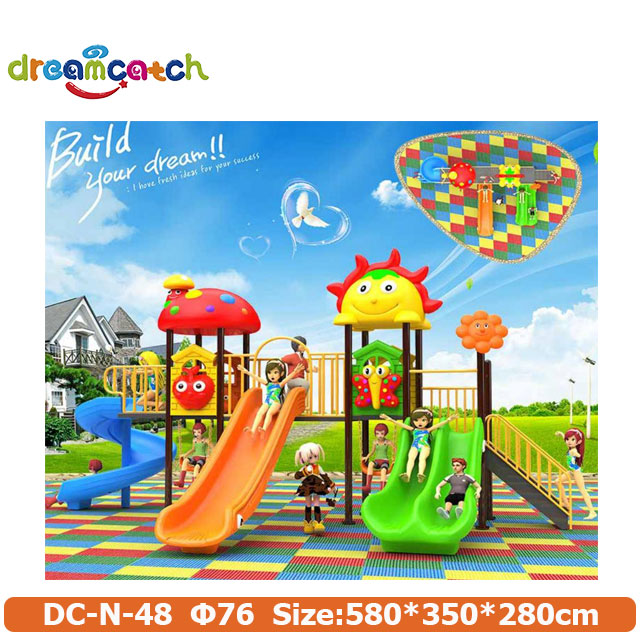 China Natural Playground Jungle Crossing Playground for outdoor wooden ...